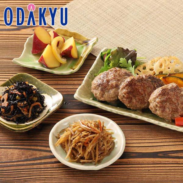 重さ：約0.9kg箱サイズ：19×26×11(cm)賞味期間：製造日より365日内容：まつおかハンバーグ150g 3パック、金平ごぼう100g、さつまいものレモン煮130g、ひじき煮100g 各1パック
