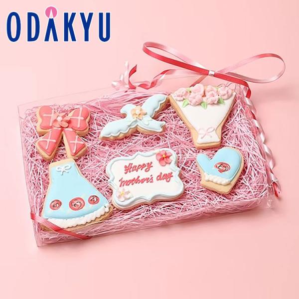 加工地：日本産地：小麦粉:北海道重さ：約0.5kg箱サイズ：30×30×12(cm)賞味期間：60日間内容：アイシングクッキー6枚