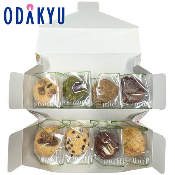 重さ：約0.7kg箱サイズ：15×26×7(cm)賞味期間：製造日より90日間内容：チョコレートマフィン、塩キャラメルナッツのメープルマフィン、アールグレイとレモンマフィン、八女抹茶と小豆マフィン、塩マフィン、有機ココアとバナナマフィン、イ...