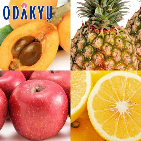 重さ：約2.2kg内容：長崎県産長崎びわ（約250g） × 1パック台湾産パインナップル（約1kg） × 1本青森県産サンふじ（約270g） × 2玉宮崎県産日向夏（約250g） × 2玉