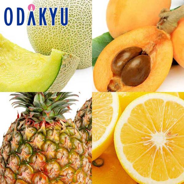 重さ：約2.3kg内容：茨城県産他青肉メロン（約800g） × 1玉長崎県産長崎びわ（約250g） × 1パック台湾産パインナップル（約1kg） × 1本宮崎県産日向夏（約250g） × ２玉