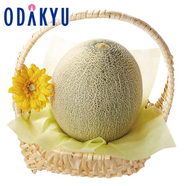 産地：日本消費期限：出荷日より3日内容：イバラキングメロン（茨城県産）×1、ガーベラオーナメント付