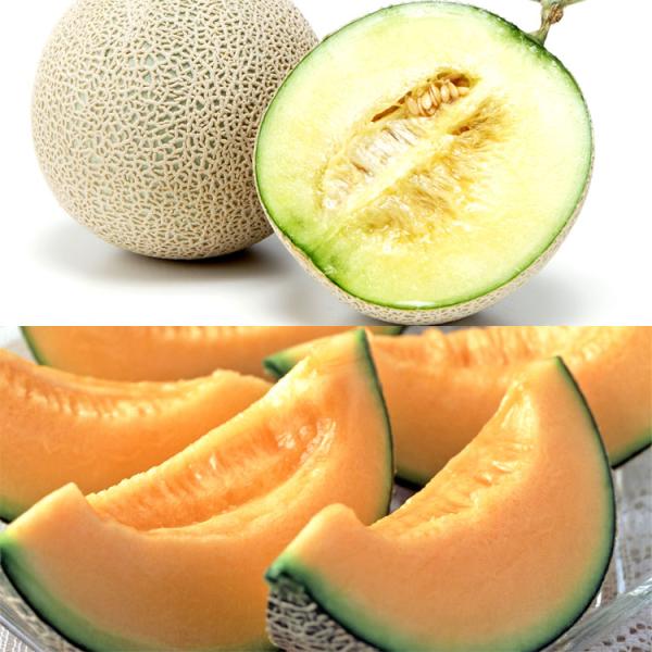 お召し上がり方：常温で追熟し、食べ頃になったらお召し上がりください重さ：約1.8kg等級：秀内容：静岡県産マスクメロン×1玉　熊本県産他赤肉メロン（２Lサイズ）×1玉
