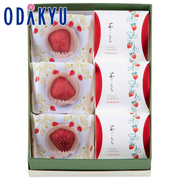 賞味期間：製造日から30日（配送日から8日以上）内容：苺こもち×3花々いちご×3