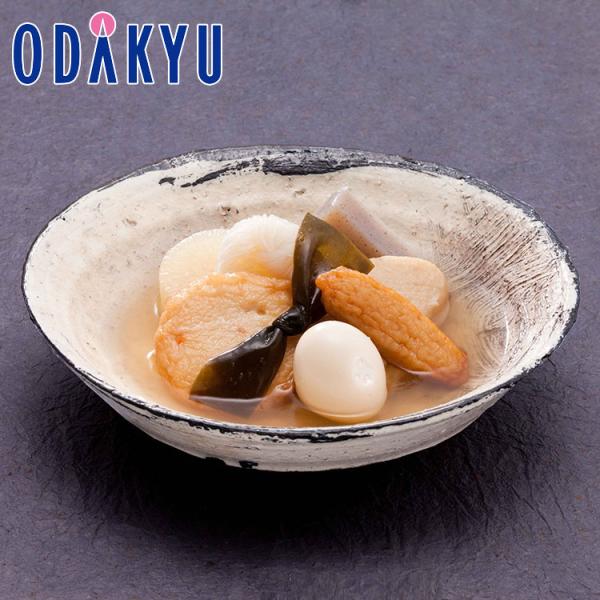 賞味期限：製造日より常温60日内容：1000g（大根・蒟蒻・玉子・結び白滝・昆布・海老真丈・魚真丈・ごぼう巻）×3袋