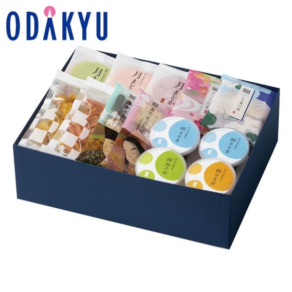 箱サイズ：26.2×33.5×10.7(cm)賞味期限：製造日から90日(配送日から30日以上)内容：さくら紅葉×2袋・夏の宵×3袋・源氏歌あわせ（春・冬)×各2袋・(夏・秋)×各1袋・月まどか(海苔とだし醤油・海老サラダ・藻塩サラダ)×4...