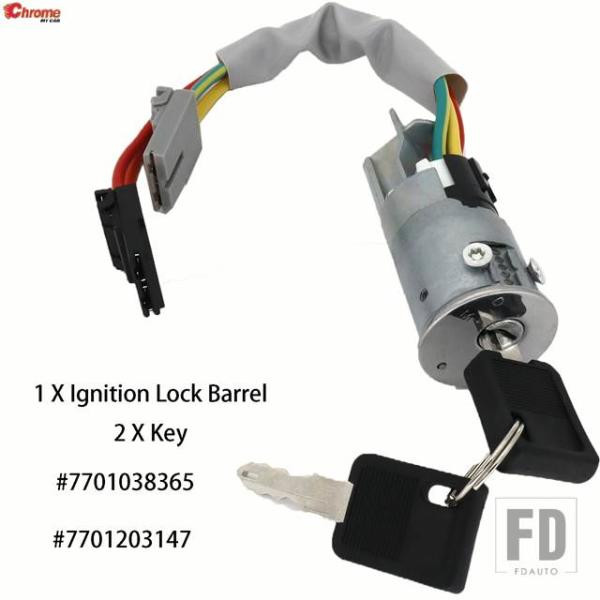 VAUXHALL VIVARO MOVANO RENAULT MASCOTT イグニッション バレル スイッチ ロック キー2個 7701203147 7700765533 トラック■仕様 【爆買】原産地:中国本土