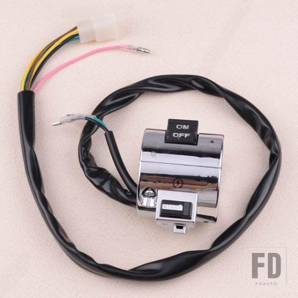 バイク 右ハンドルスイッチスタートユニット 50 125CC BENZHOU YIYING ZNEN ZN50QT-H-20■仕様 【爆買】高懸念化学物質:なしブランド名:BELER原産国:中国材質:金属＆プラスチック色:クローム＆ブラック...