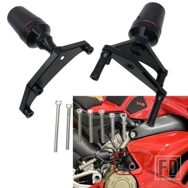 DUCATI PANIGALE V4V4S S SPECIALE 2018-2023 バイク エンジンフレーム アンチクラッシュボビンプロテクタースライダー■仕様 【爆買】高懸念化学物質:なしモデル:クラッシュボビンプロテクタースライダー原...