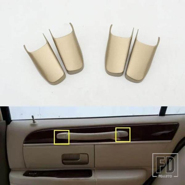 リンカーン タウンカー 2003-2011 内装ドアプルハンドルトリムカバー インナーエンドキャップ蓋■仕様 【爆買】その他の部品番号:インナーハンドルトリムリッド車両の配置:フロント製造国地域:交換部品番号:内側ドアハンドルカバー特徴:ド...