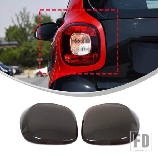 SMART FORTWO FORFOUR W453 2016-2019 テールライト リバース リアランプシェード ブレーキインジケーターカバー トリム■仕様 【爆買】高懸念化学物質:なし外部テスト認証:ISO9001適合:2016-201...