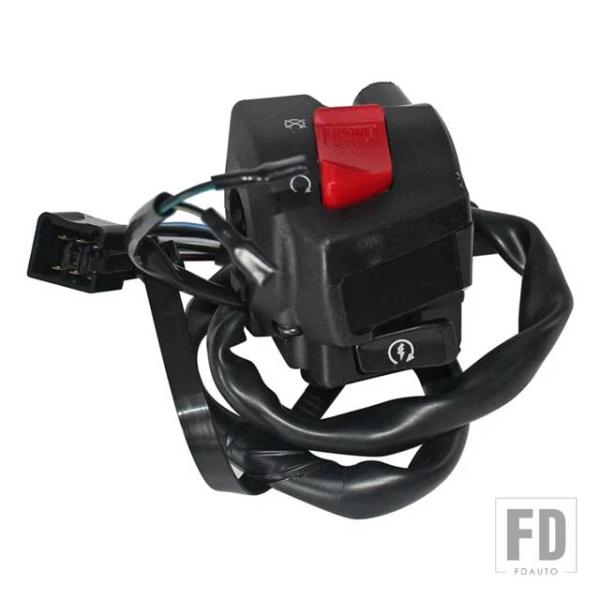 ハンドルバースタート/ストップスイッチ右側ホンダCBR600F4I2001-2006バイク キルボタン35013-MBW-A12 35013-MBW-A11■仕様 【爆買】高懸念化学物質:なし原産国:中国本土仕様1:スイッチ右スタートストッ...