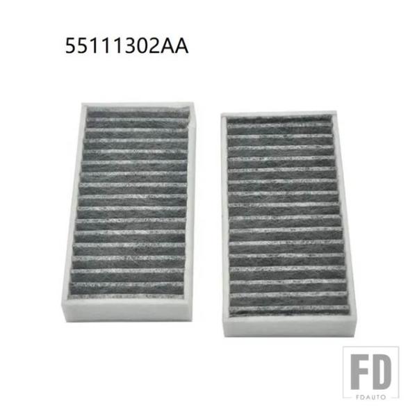 ジープ ラングラー III JK 2.8 CRD/3.6V6/3.8 モデル 2007-2010-14-2019 キャビンフィルター 55111302AA■仕様 【爆買】高懸念化学物質:なしその他の部品番号:55111302AA高さ:20M...