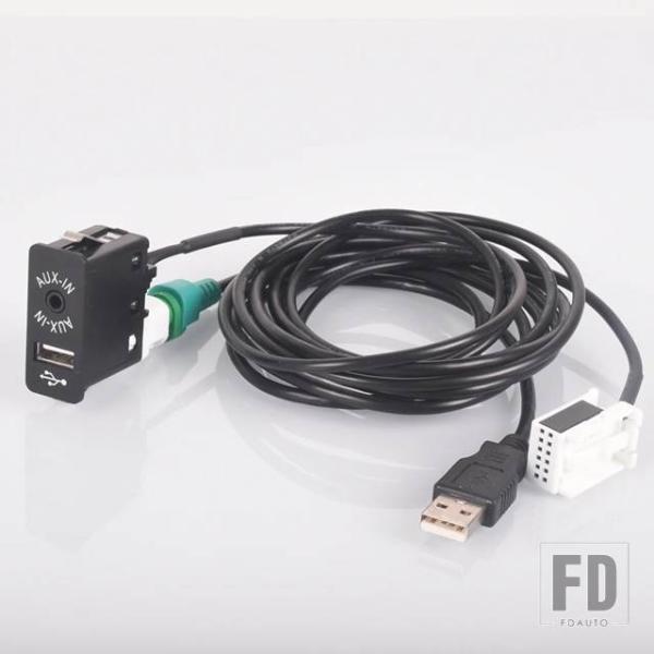 ミニクーパー BMWUSB AUX プラグ入力ソケットアダプター E60 E61 E63 E81 E87 E90 F10 F12 E70 X1 X3 X5 R56 ■仕様 【爆買】重要な化学物質:なしインターフェース:AV-OUT特殊機能:...