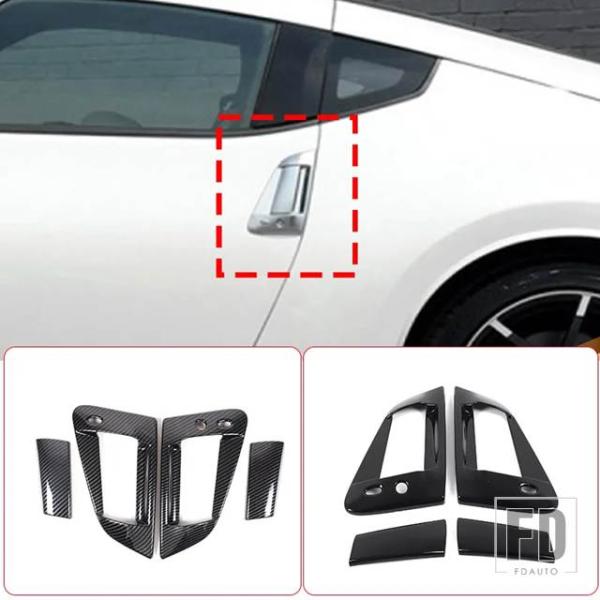 日産 370Z Z34 2009-2020 ABS カーボンアウタードアハンドルカバートリムステッカー外装アクセサリー■仕様 【爆買】重要な化学物質:なし重量:183g高さ:4cm幅:12cm長さ:27cm外部テスト認証:ISO9001年:...