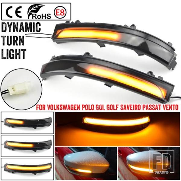 VW 2個 ダイナミックウインカージェッタ 6 MK6 シロッコ MK3 LED EOS ビートルサイドミラーインジケーターウィンカーライト■仕様 【爆買】重要な化学物質:なし車両ブランド/モデル:VW電圧:12Vインターフェースタイプ:T...