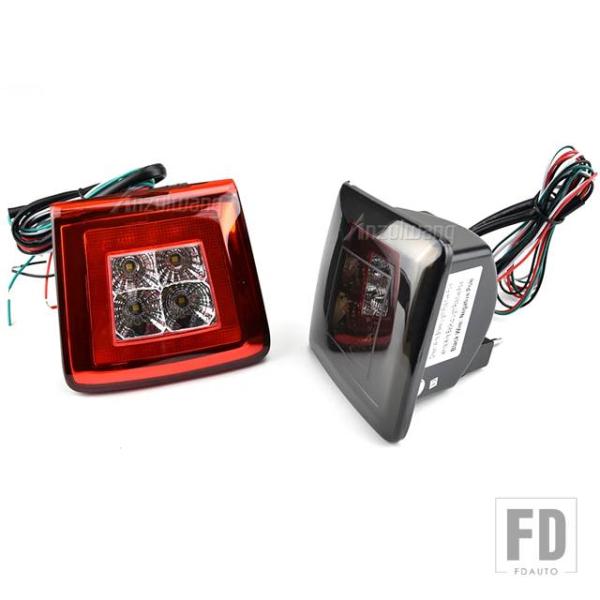 日産 1PC スモーク/レッドレンズ LED リアフォグライト/バックアップリバースライト/テールブレーキライトアセンブリ 2009-UP 370Z■仕様 【爆買】車両ブランド/モデル: 日産電圧: 12Vルーメン: 400LM重量: 25...