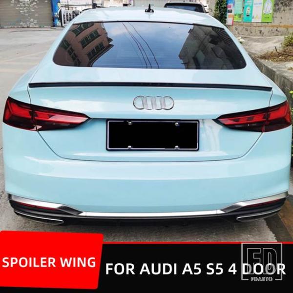 アウディ A5 S5 セダン 4 ドア 2017 18 19 20 21 リアトランクリッドスポイラー翼外装チューニング部品■仕様 【爆買】車両への配置:リアトランク蓋製造国/地域:中国本土特殊機能:装飾重量:0.45KGモデル:リアスポイ...