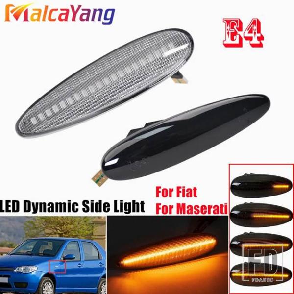 超高輝度フェンダーサイドマーカーランプ FIAT STRADA MAREA BRAVO 99-01 PALIO ALBEA 2002-2006 ダイナミック LED アンバーサイドマーカー ■仕様 【爆買】車両ブランド/モデル: フィアット...