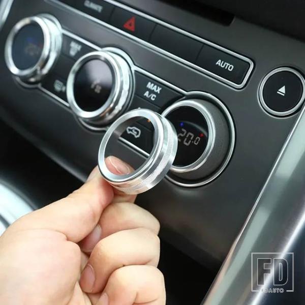 ランドローバー レンジローバースポーツヴォーグ自伝 2014-2017 カーエアコンボリュームノブリングカバートリム■仕様 【爆買】重量:300g高さ:5cm幅:15cm長さ:30cm外部テスト認証:ISO9001モデル:LLK1873年:...