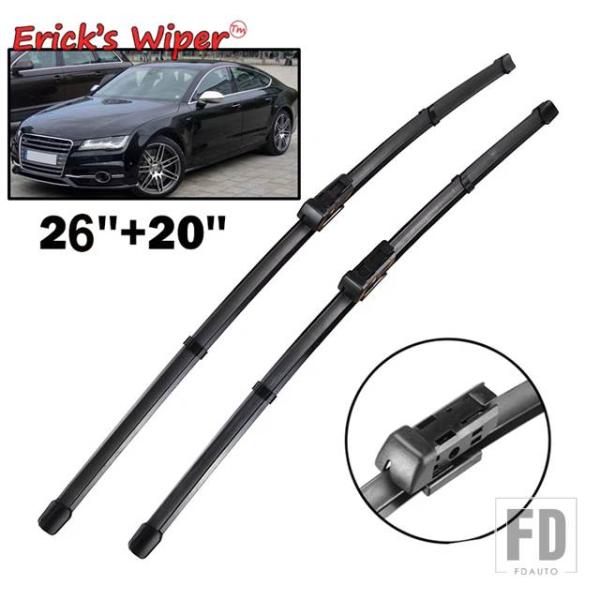 アウディ LHD フロントワイパーブレード A7 RS7 4g8 2010-2017 フロントガラスクリーンウィンドウ車レインブラシ 26イン■仕様 【爆買】重要な化学物質:なし配置:フロント年:2010 2011 2012 2013 20...