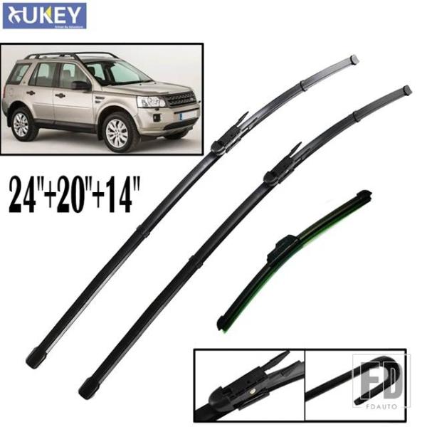 ランドローバー フロントガラスワイパーフリーランダー 2 2006-14 フロントリア 24インチ 20" 14インチ■仕様 【爆買】重要な化学物質:なし年:2006 2007 2008 2009 2010 2011 2012 2013 2...
