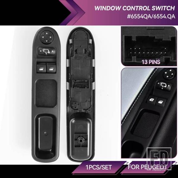 プジョー 6554.QA 6554QA パワーウィンドウコントロールスイッチ 207 207CC 207SW フロント左ドライブ側電気マスターボタン 9654859677■仕様 【爆買】重要な化学物質:なし特殊機能:耐久性重量:0.175K...