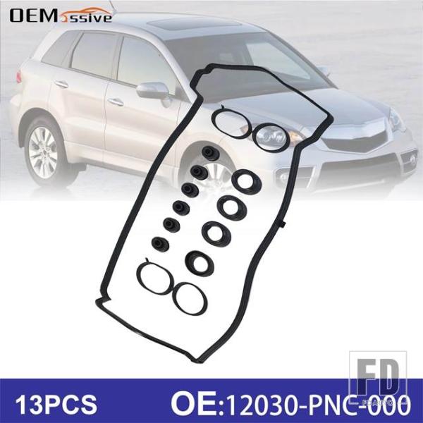 ホンダ アコード シビック アキュラ RDX TSX 2.0L 2.4L L4 2354CC 144CID 2002-12 エンジンバルブカバーガスケットセット 12030PNC000 12030-P■仕様 【爆買】重要な化学物質:なし重量...