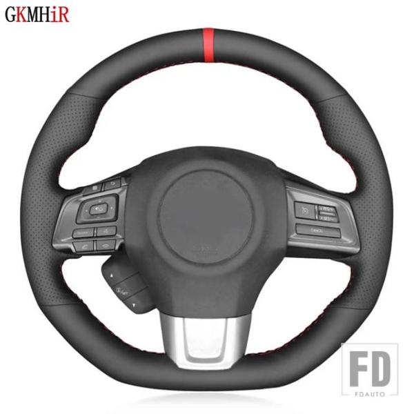 スバル DIY ノンスリップ黒本革ステアリングホイールカバー WRX STI レヴォーグ 2015-21■仕様 【爆買】特殊機能:四季汎 直径:38cm重量:0.32kg高さ:16cm幅:6cm長さ:27cm外部テスト認証:ISO9001モ...