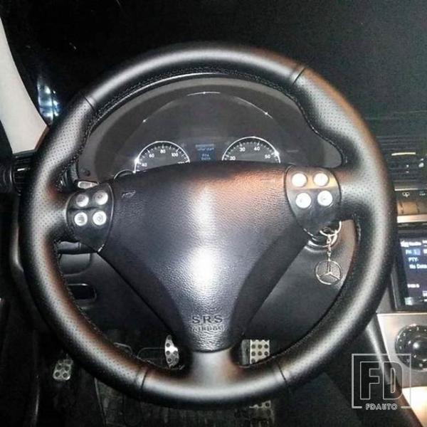 メルセデス DIY 黒高ソフト人工革ステアリングホイールカバー SLK クラス W171 W170 SLK 2004-2008 C230 KOMP■仕様 【爆買】サイズ:25 * 15 * 6特殊機能:オールシーズンの運転で汗を快適に吸収で...