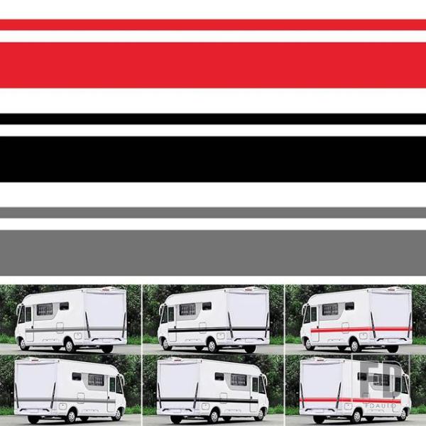 サイドスカートステッカーロングストライプ自動ビニールフィルムラップステッカーキャンピングカーキャンピングカー RV ボディライン装飾ビニー■仕様 【爆買】懸念される化学物質:なしカテゴリ:ステッカーステッカーの種類:クリエイティブステッカー...