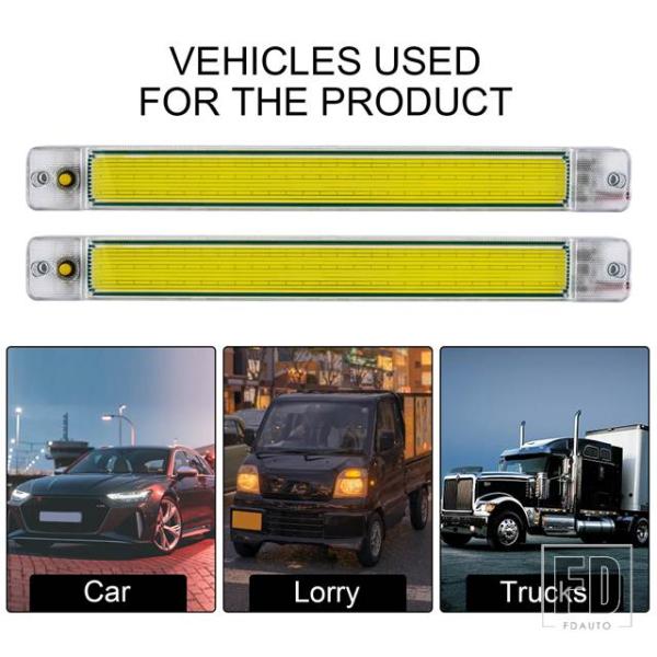 84 LED 10 ワット車内 LUCES LED ライトバー白色 LED バー屋内シーリングライトトラック RV ボートオフロードアクセサリー 4 4■仕様 【爆買】車両ブランド/モデル:汎 電圧:12V / 24VW数:12W原産地:中...