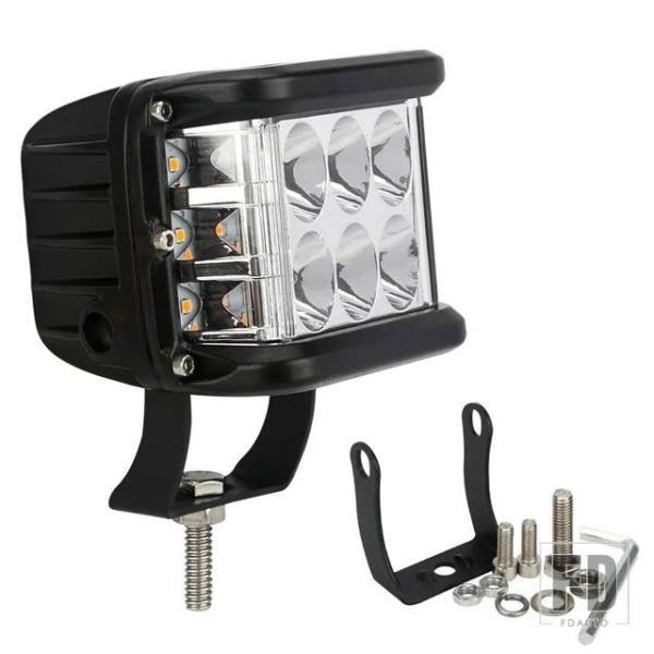 オフロードヨットキャラバン SUV ハザード灯作業灯 3 サイド電球スポットライトストロボ LED フラッシュランプ IP67 6000K 45 ワット■仕様 【爆買】重要な化学物質:なし侵入保護:IP67W数:45Wタイプ:作業灯色温度:...