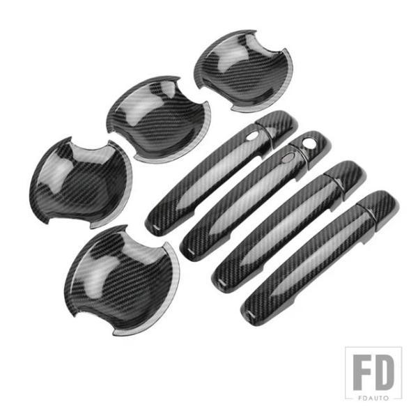 スズキ スイフト 2005 -2017 クロームカーボンドアハンドルカバートリムステッアクセサリー■仕様 【爆買】重要な化学物質:なしモデル:FUNDUOO適合:2005-2017重量:200g特殊機能:防錆車種:スズキスイフト2005-2...