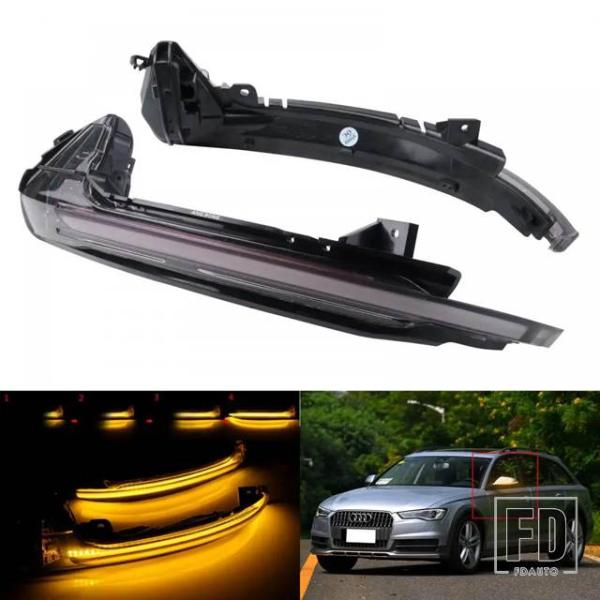 アウディ A6 S6 RS6 ALLROAD ダイナミックウィングミラーウィンカーLEDインジケーターライト2個■仕様 【爆買】高懸念化学物質:なしブランド名:ANGRONGタイプ:サイドミラーシグナルウィンカー原産国:中国適合:ドアミラー...