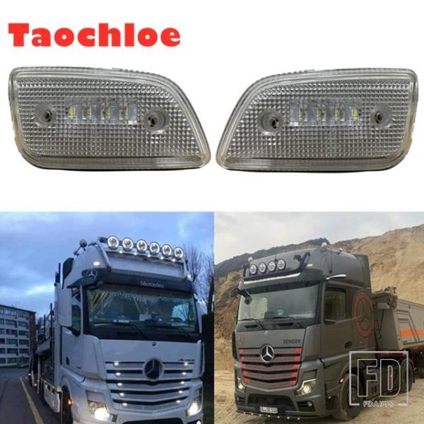 メルセデス 1ペア 24V LEDサンバイザーライト トラック MP4 MP5 ANTOS ACTROS LEDサンバイザーランプ OEM A9608203456 ■仕様 【爆買】高懸念化学物質:なし電圧:24Vブランド名:TAOCHLOE...