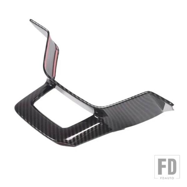 RIVIAN R1T R1S 2022-2025 ABSカーボンカーステアリングホイールU字型フレームカバートリムインテリア■仕様 【爆買】高懸念化学物質:なし重量:300g高さ:10cm幅:15cm長さ:30cm外部試験認証:ISO900...