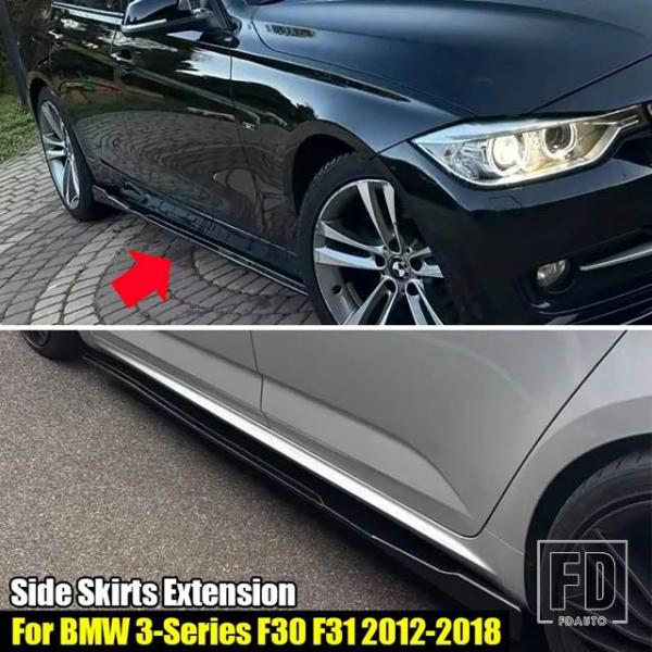 BMW サイドスカート アクセサリー付き 3 F30 F31 2012-2018 ABS塗装 ロッカーパネルエクステンションリップ■仕様 【爆買】高懸念化学物質:なし機能:プロテクター長さ:86.6インチ適合:汎 原産国:中国本土タイプ:バ...