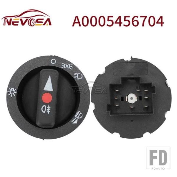 メルセデス NEVOSA A0005456704 24V ACTROS ヘッドライト ライトスイッチ スクエアプラグ 高性能ヘッドライトスイッチ A2015400183■仕様 【爆買】機能:ヘッドライトスイッチ直径:1インチ重量:350g高...
