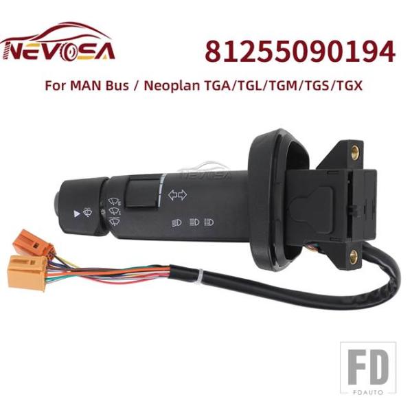 NEVOSA MANバス/NEOPLAN TGA/TGL/TGM/TGS/TGX 81255090194 81255090191 トラックステアリングコラムスイッチ■仕様 【爆買】高懸念化学物質:なしブランド名:NEVOSA原産国:中国本土...