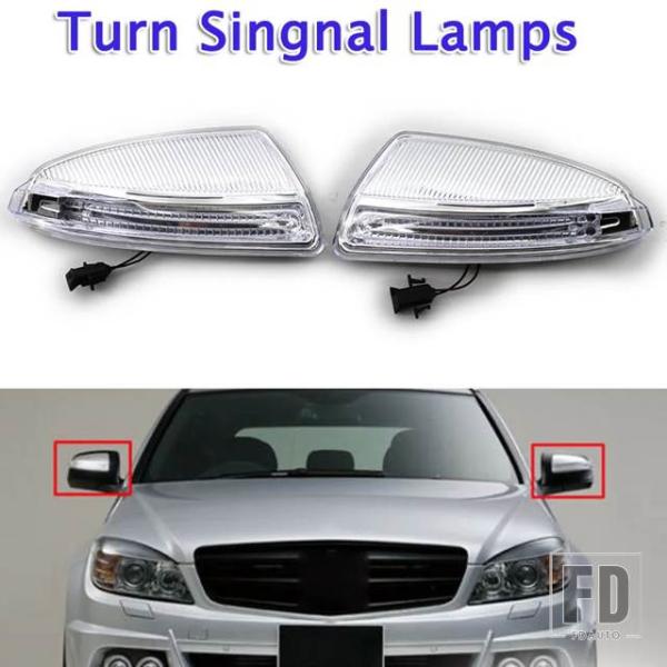 車 左+右 LED バックミラー ウィンカーライト メルセデス- ビアノ VITO W639 W204 S204 A2048200721 A2048200821■仕様 【爆買】危険化学物質:なし対応車種:メルセデス原産国:中国本土タイプ:デ...