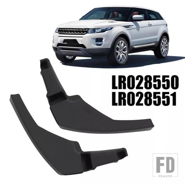 車 左右フロントバンパーフィニッシャー ブラック LR028551 LR028550 ランドローバー レンジローバー イヴォーク 2012-2016 外装アクセサリー■仕様 【爆買】高懸念化学物質:なし原産国:中国本土