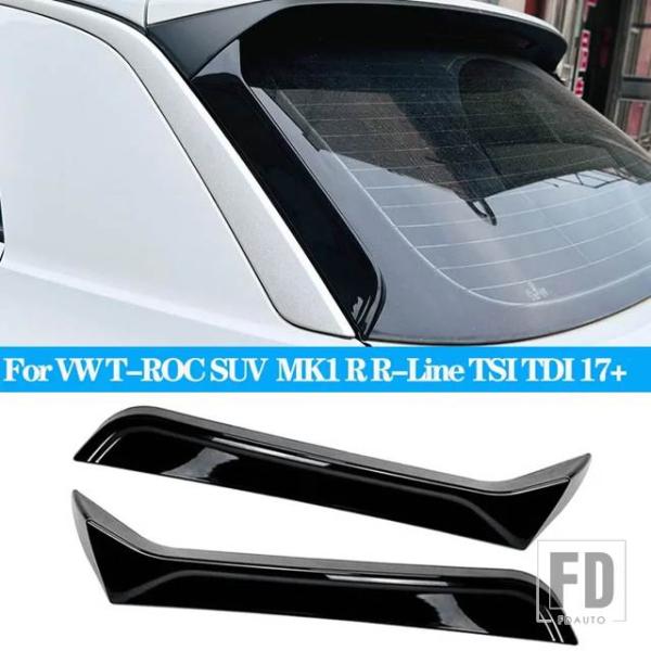 VW VW T-ROC SUV A11 MK1 R R-LINE TSI TDI 2017-2023 車 リアウィンドウ サイドスプリッター トランクディフューザー カナ■仕様 【爆買】高懸念化学物質:なし車両の配置:リア製造国/地域:CN...