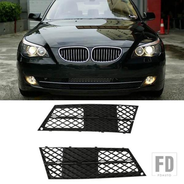 2パック フロントバンパー アンダーグリルカバー 左右 BMW E60 E61 528I 535I 550I ブラック プラスチックグリル 交換■仕様 【爆買】高懸念化学物質:なし原産国:中国本土材質:ABSタイプ:レーシンググリル車両の配...