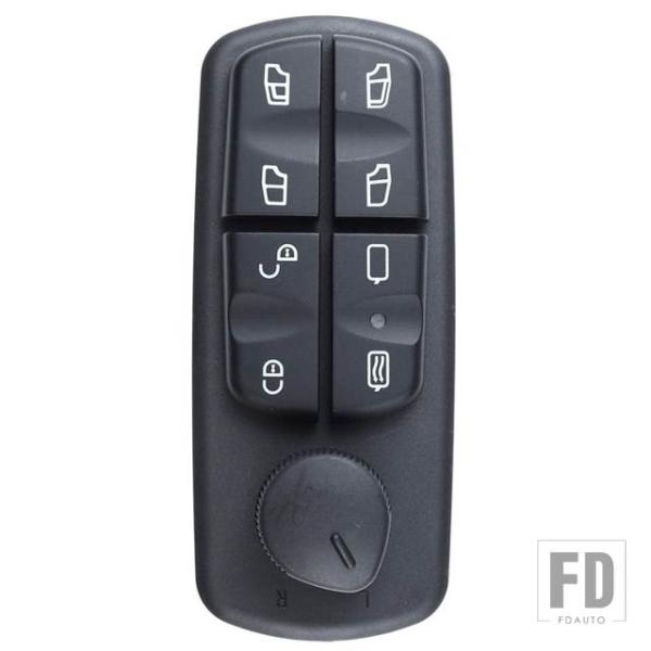 メルセデス ATEGO AXOR 1998-2013 ABS ブラック 電動パワーウィンドウスイッチ 0045455913 A0045455913 1個■仕様 【爆買】原産地:中国本土