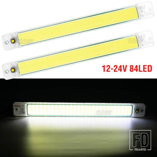 2個 30cm 12V-24V 84 LED 車内ライトバー ホワイトライトストリップチューブ RV キャンピングカー ボート バン トラック キャラバン■仕様 【爆買】危険化学物質:なし車両ブランドモデル:汎電圧:12V 24V重量:15...