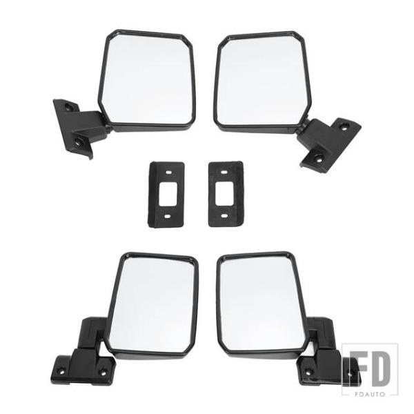 トヨタ ランドクルーザー 70 75 78 1985?2011-2013 バックミラー 運転席側と助手席側ドアミラー■仕様 【爆買】高懸念化学物質:なし機能:ドアバックミラー外部テスト認証:CCCモデル:ドアサイドミラー適合:1985-20...