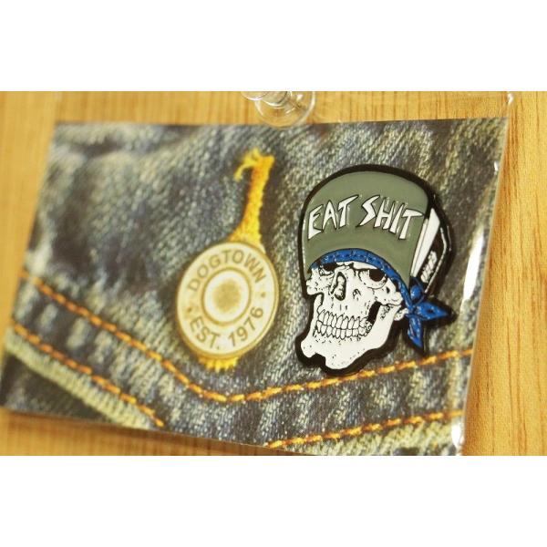 SUICIDAL SKATE (スーサイダルスケート,ジェーソンジェシー,ピンバッヂ) JJ GUEST SKULL PIN縦　約3cm　横　約2.5cm・こちらの商品（1点）のみお買上げの場合、全国一律￥350での発送が選択可能となります...