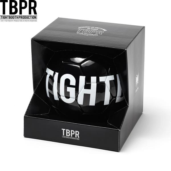 タイトブース TBPR TIGHTBOOTH 15th サッカーボール LOGO SOCCER BALL (TIGHTBOOTH / sfida)Color / BlackSize / 5号球（外層表皮）ポリウレタン合成皮革、（皮下パネル部...