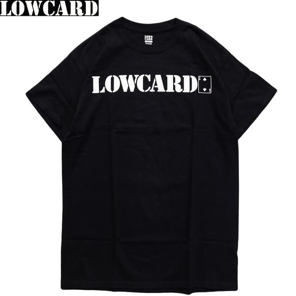 LOWCARD STANDARD LOGO S/S TEE black ローカード TシャツSIZE　S　M　L　XL 肩幅　約45cm、約50cm、約56cm、約58cm身幅　約45cm、約50cm、約56cm、約60cm着丈　約65cm...